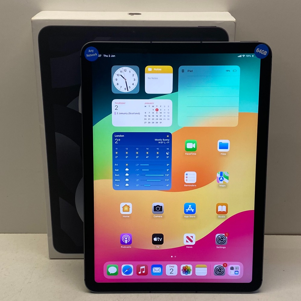 Pre-owned Apple iPad Air 5th Generation Model A2589 64GB WiFi ...